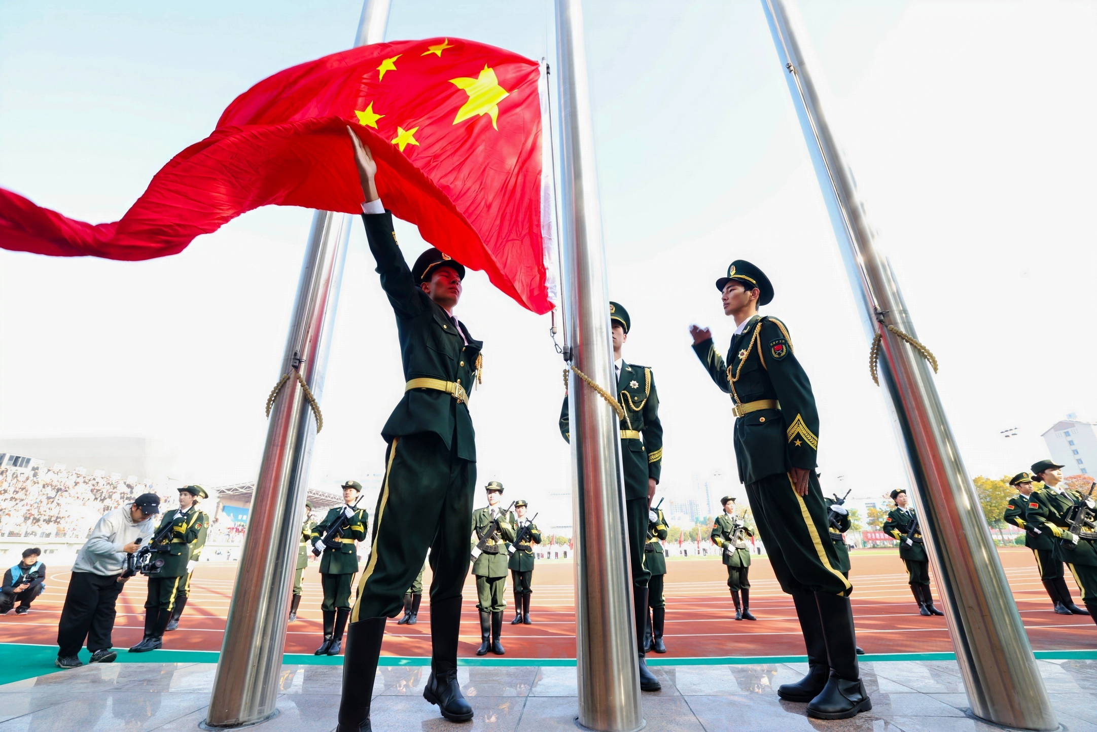 安徽职业技术大学第一届运动会隆重开幕