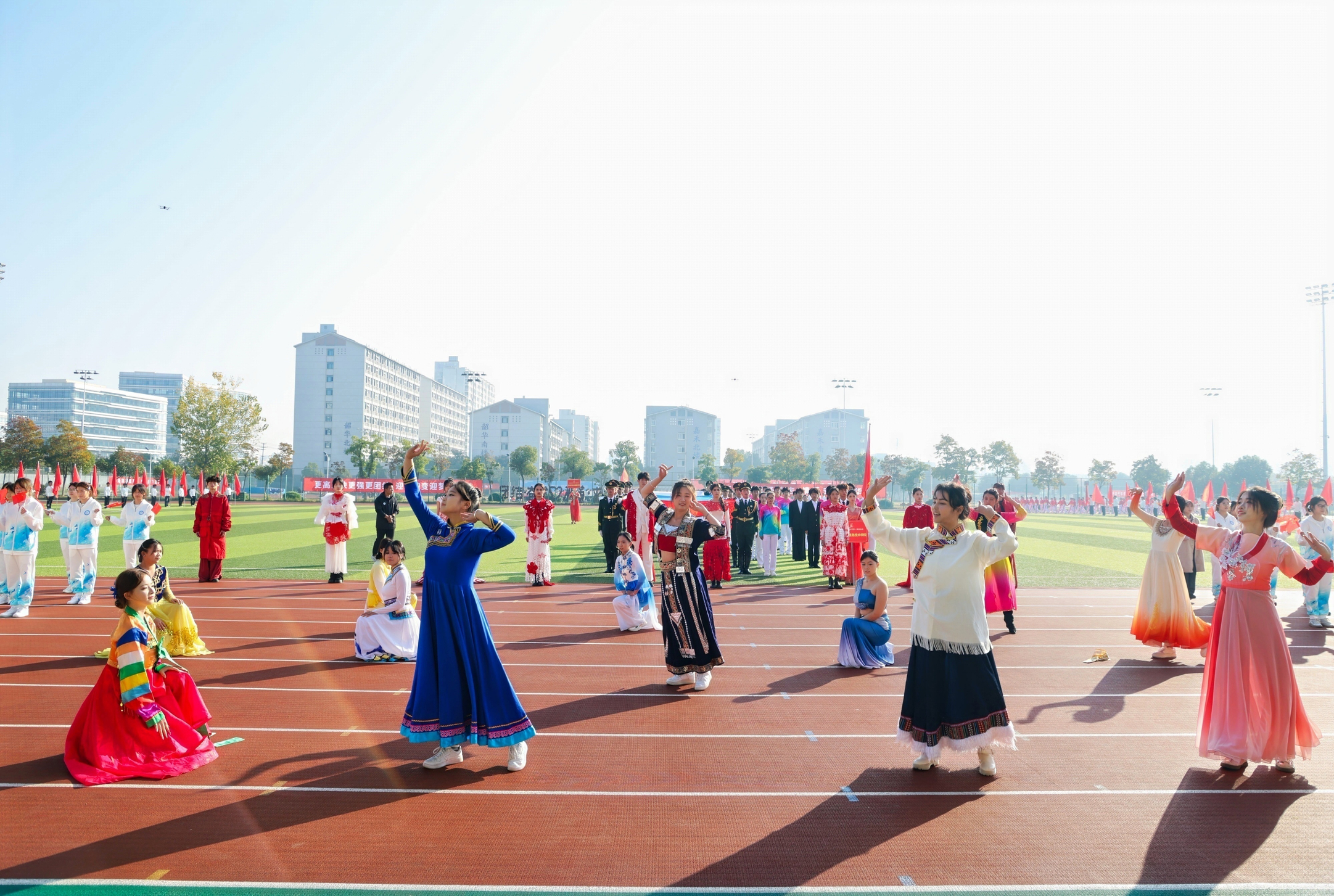 安徽职业技术大学第一届运动会隆重开幕